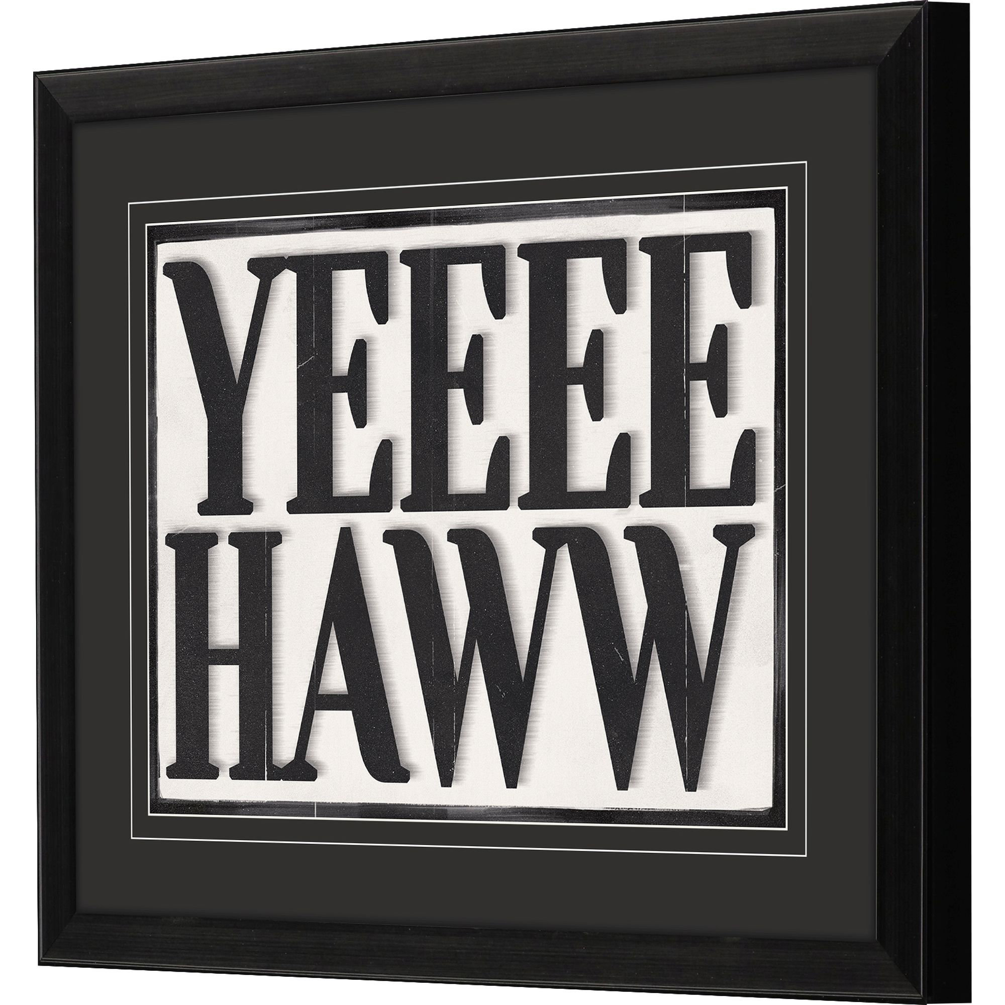 Latitude Run® " Yeeee Haww " by McCandless Print on Paper | Wayfair